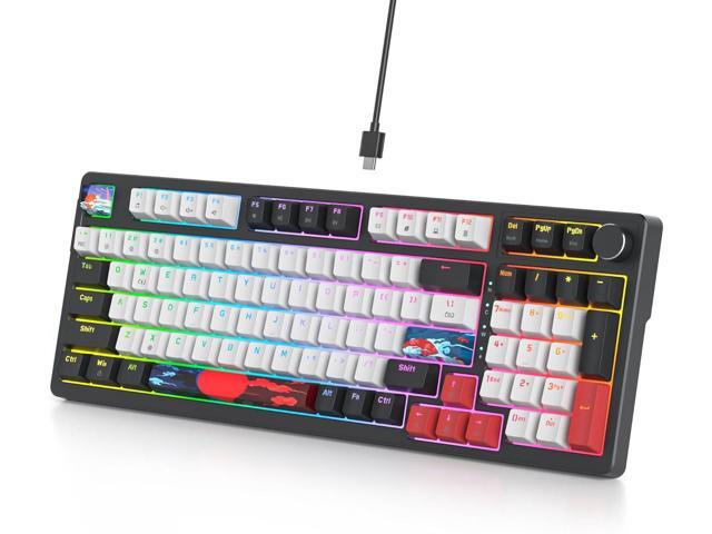 Click here for Wired Creamy Gaming Keyboard with Number Pad  96 H... prices