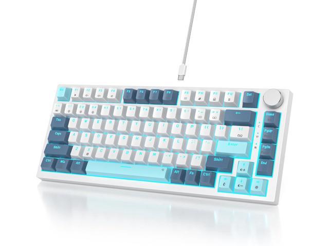 Click here for Owpkeenthy 75 Percent Mechanical Keyboard  82 Key... prices