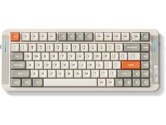 Click here for MCHOSE X75 V2 Wireless Mechanical Keyboard Volume... prices