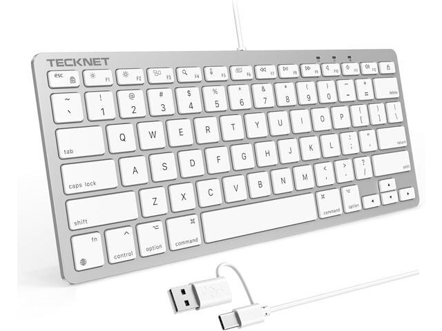 Click here for TECKNET Wired Keyboard for MacOS Devices with Dual... prices