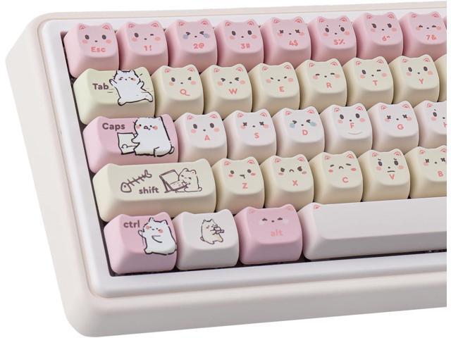 Click here for PBT Keycaps 145 Keys Cute Keycap Dye-Sublimation L... prices