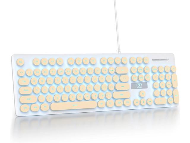 Click here for Fogruaden Wired Retro Typewriter Keyboard  Quiet F... prices