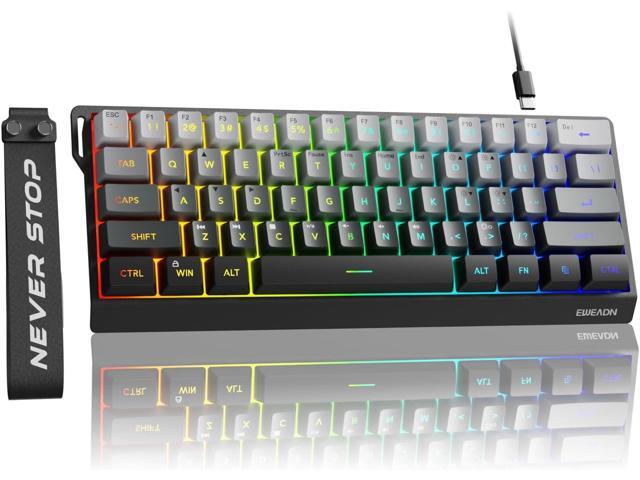 Click here for EWEADN F61 60 Gaming Keyboard Wired  RGB Backlit M... prices
