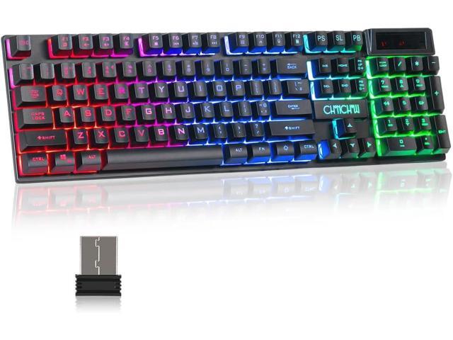Click here for CHONCHOW Wireless Gaming Keyboard  104 Key Recharg... prices