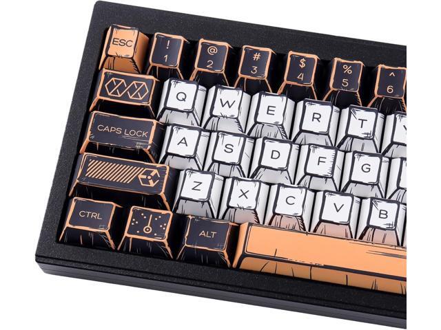 Click here for Tsungup PBT Manga Keycaps Set 147 Keys Retro Custo... prices