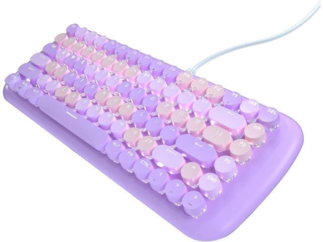 Click here for Lomiluskr Cute Colorful Wired Mechanical Keyboard... prices