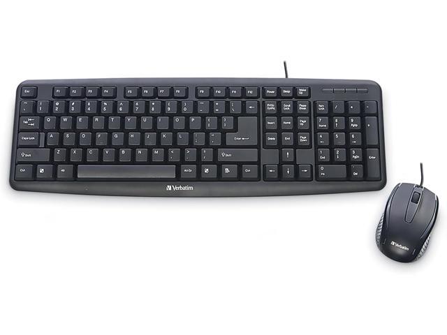 Click here for Verbatim Slimline Wired Keyboard and Mouse Combo U... prices