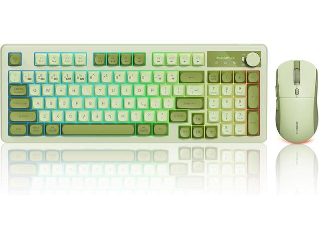 Click here for Wireless Keyboard and Mouse Combo Creamy with Numb... prices