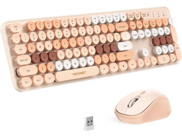 Click here for TECKNET Colorful Wireless Keyboard and Mouse Combo... prices