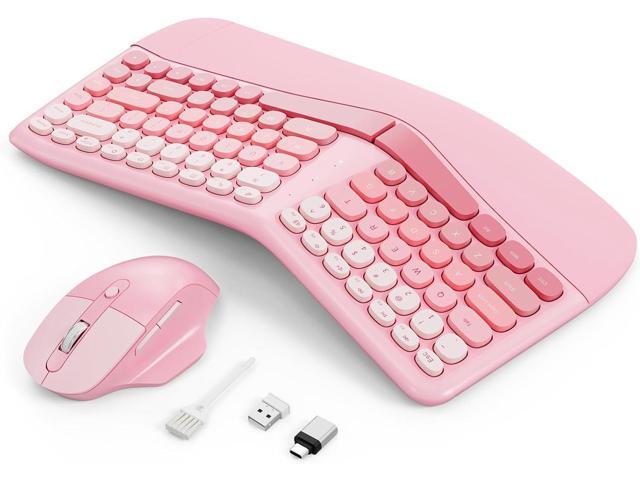 Click here for Ergonomic Wireless Keyboard Mouse  Mechanical Gami... prices