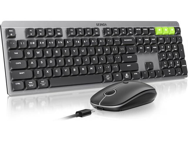 Click here for seenda Bluetooth Mechanical Keyboard and Mouse  3... prices