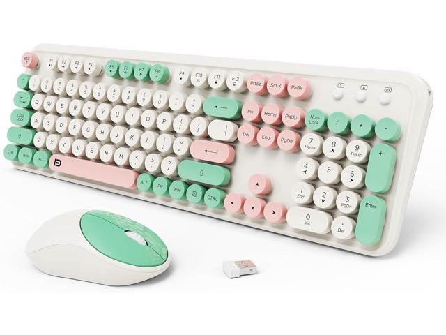 Click here for Wireless Keyboard and Mouse Combo  2.4GHz Colorful... prices