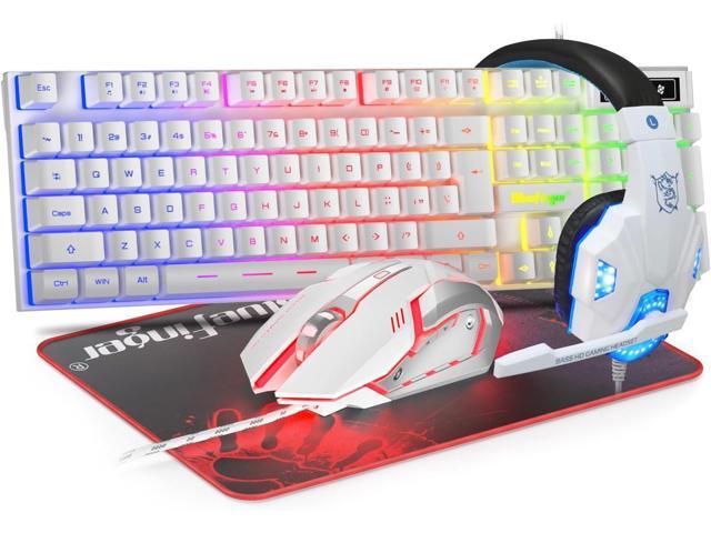 Click here for BlueFinger RGB Gaming Keyboard and Backlit Mouse a... prices