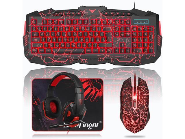 Click here for BlueFinger Gaming Keyboard Mouse Headset Combo  US... prices