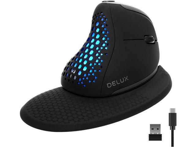 Click here for DELUX Seeker Ergonomic Mouse Wireless  Vertical Mo... prices