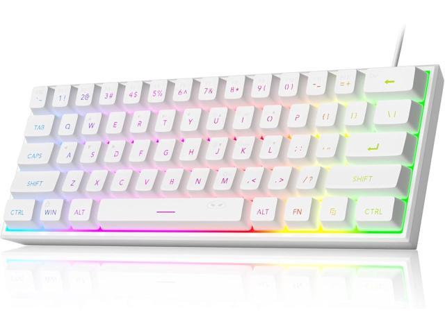 Click here for MageGee Mini 60 Gaming Keyboard  Upgrade RGB Backl... prices