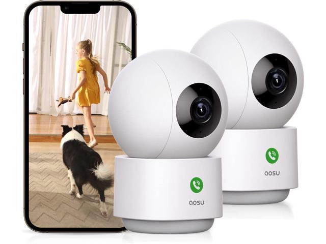 Click here for AOSU 2K Security Camera Indoor  Baby Monitor Pet C... prices