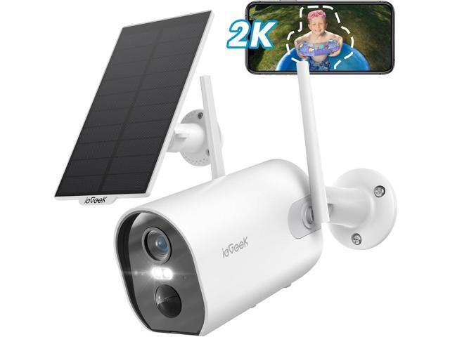Click here for ieGeek Security Cameras Wireless Outdoor  2K Solar... prices