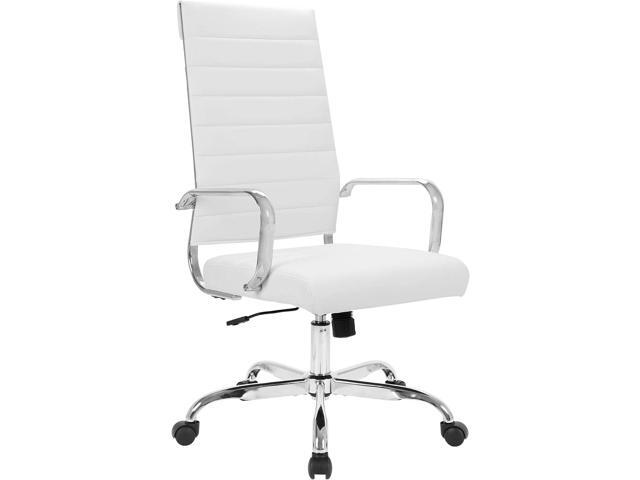 Click here for LANDSUN Home Office Chair Ribbed Leather High Back... prices
