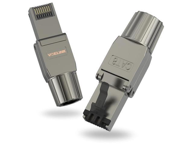 Click here for VCELINK RJ45 Connectors Tool Free Cat 8  Shielded... prices