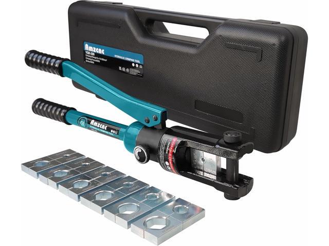 Click here for AMZCNC Industrial Hydraulic Cable Lug Crimper 16 T... prices