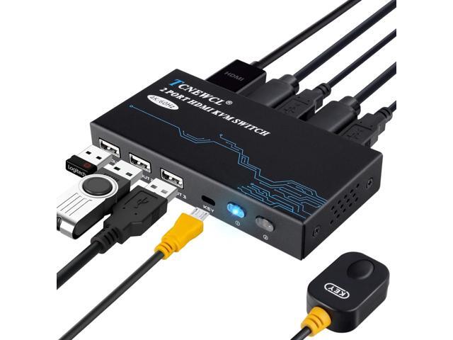 Click here for 2 Port KVM Switch HDMI 4K@60Hz  HDMI USB Selector... prices