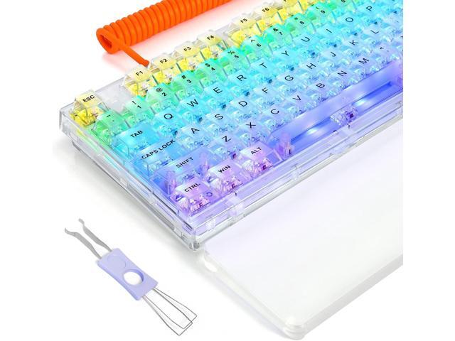 Click here for ATTACK SHARK X75 PRO PC Transparent Wireless Hot S... prices