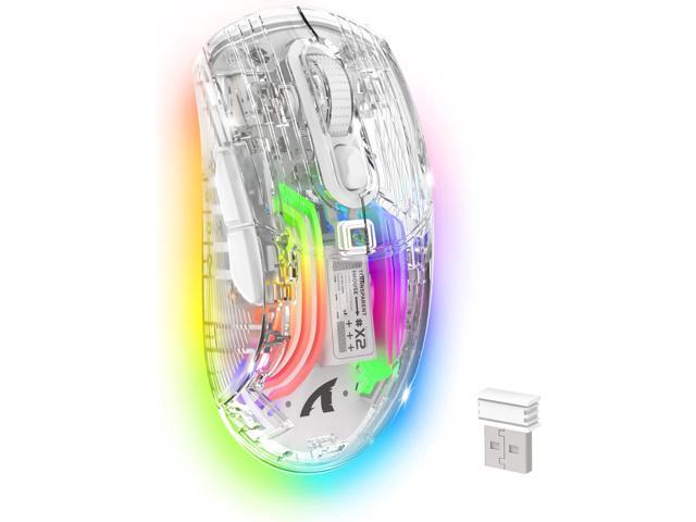 Click here for Wireless Gaming Mouse PC Transparent Shell Compute... prices