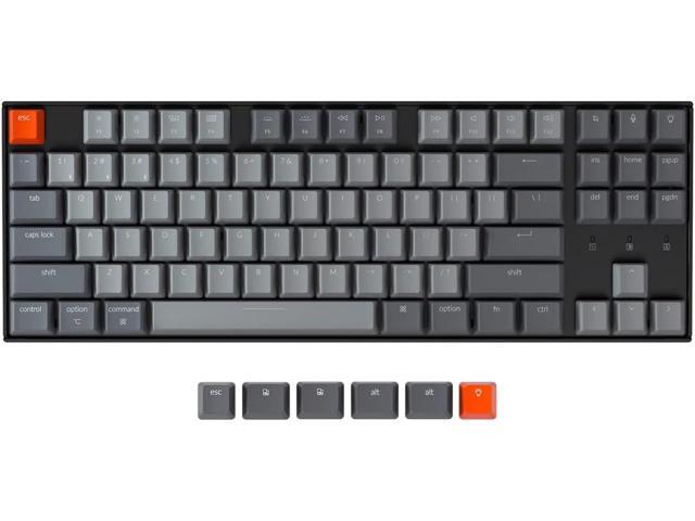 Click here for Keychron K8-A2 V2 - Gateron Blue - White LED prices