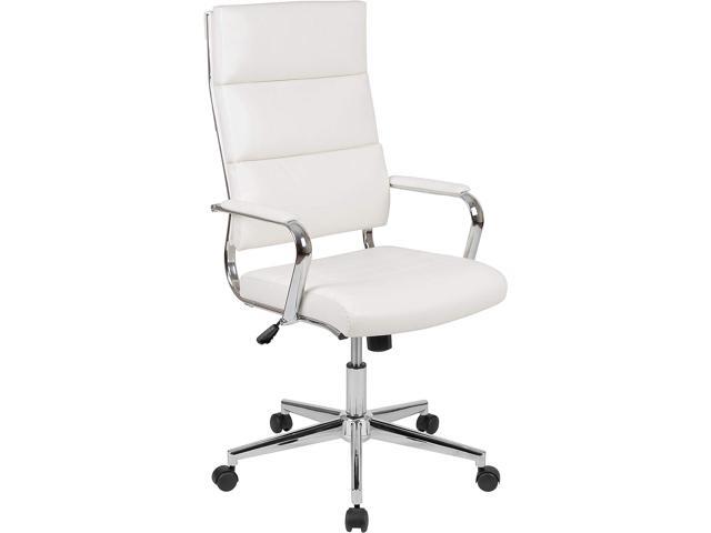 Click here for Flash Furniture Hansel High Back White LeatherSoft... prices