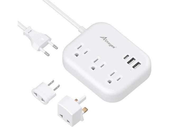 Click here for European Travel Plug Adapter  Alitayee EU/UK/US Tr... prices