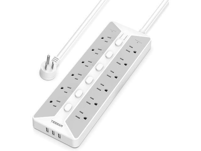 Click here for Power Strip with USB  Individual Switches  TESSAN... prices