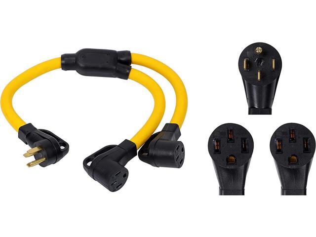 Click here for ONETAK NEMA 14-50P to 2 Outlet 14-50R Y Splitter S... prices