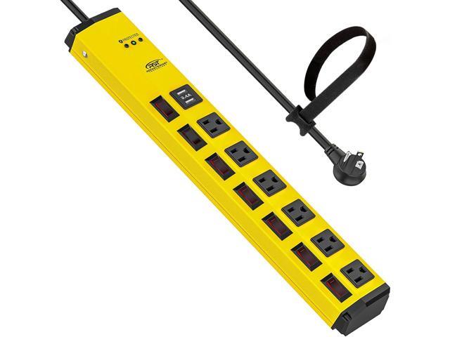 Click here for CRST 6-Outlet Heavy Duty Power Strip with USB and... prices