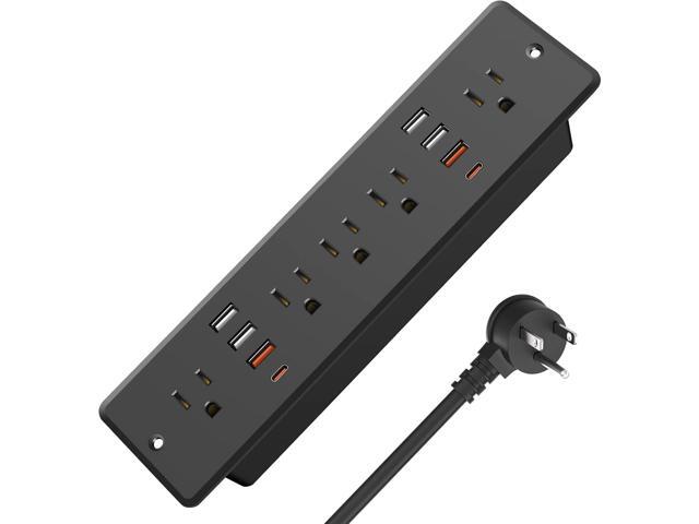 Click here for HHSOET 13 in 1 Recessed Power Strip Flat Plug  Fas... prices