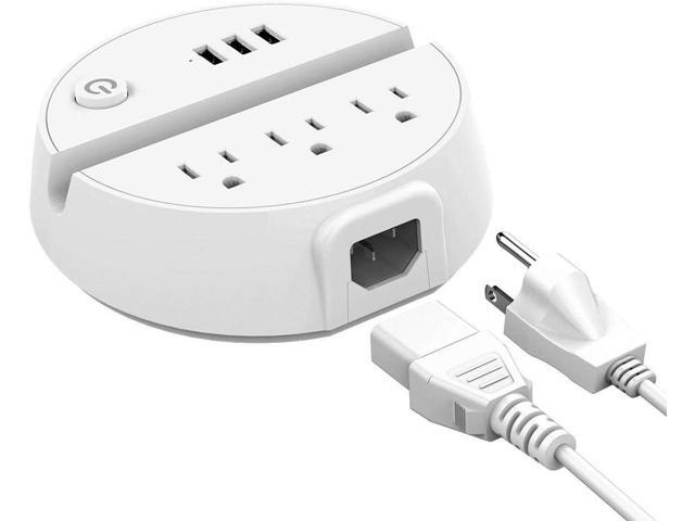 Click here for Nightstand Power Strip with USB - NTONPOWER 3 Outl... prices