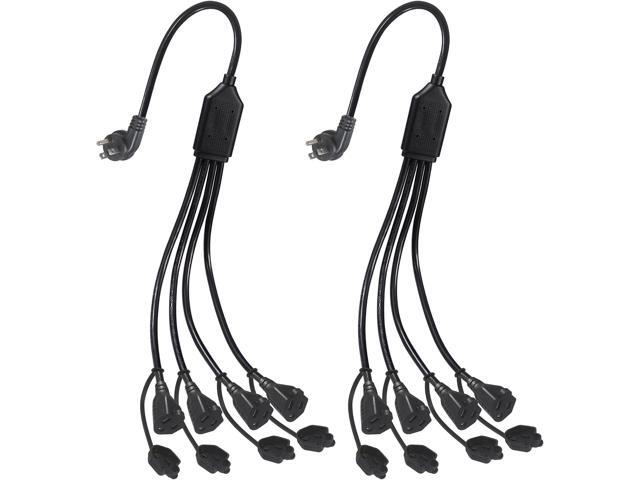 Click here for KUNCAN 4 Way Power Splitter - 45 Degrees Lower Rig... prices