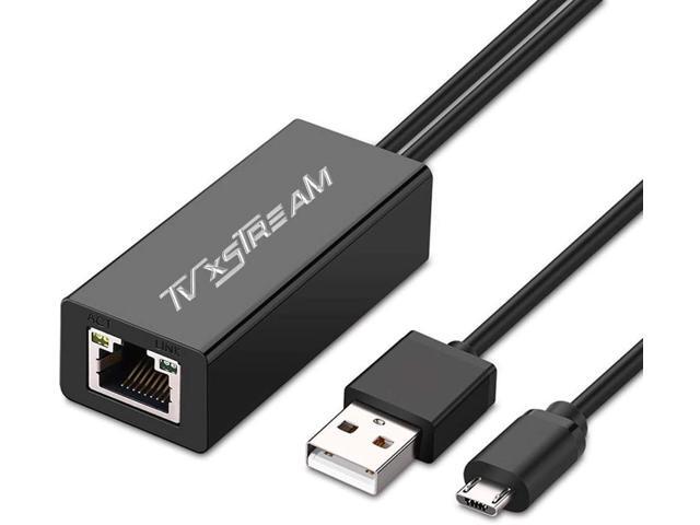 Click here for USB Ethernet Adapter (Black) for Firesticks (Gen 2... prices