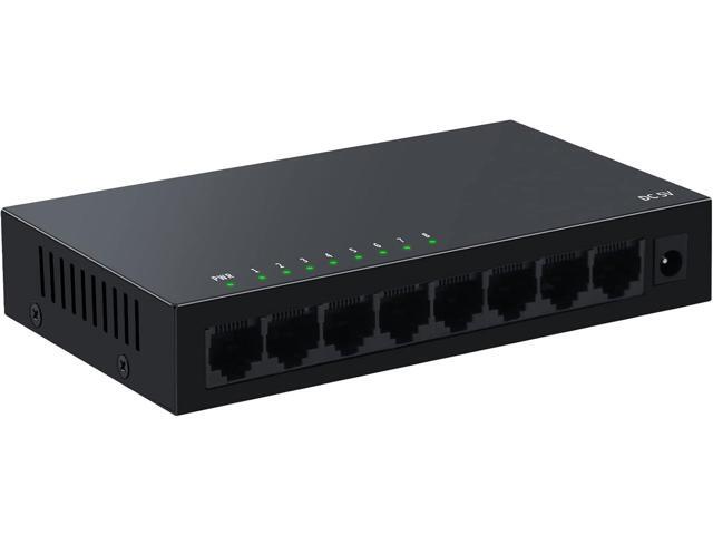 Click here for 8 Port Gigabit Ethernet Switch Desktop/Wall-Mount... prices