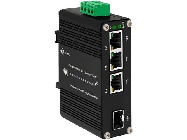 Click here for 3 Port Hardened Industrial Gigabit Din Rail Switch... prices
