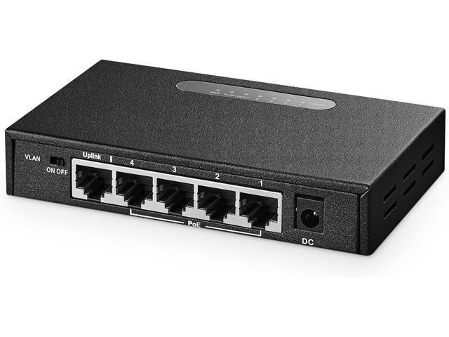 Click here for Binardat 5 Port Gigabit POE Switch  4 POE+ Ports 1... prices
