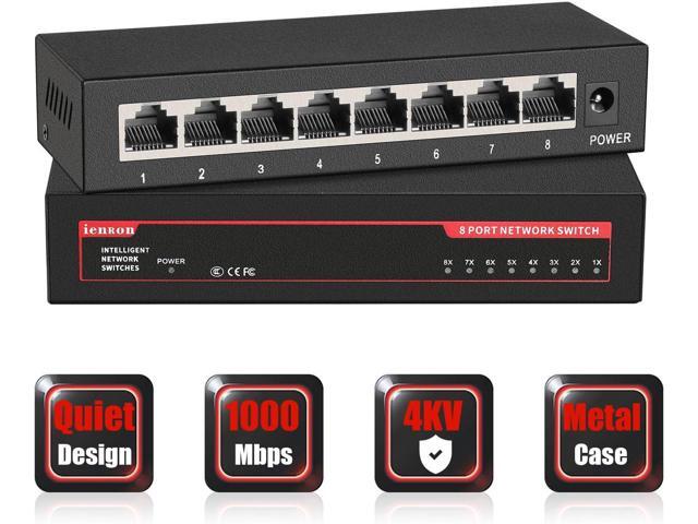 Click here for ienRon 8 Ports Gigabit Ethernet Switch  Unmanaged... prices