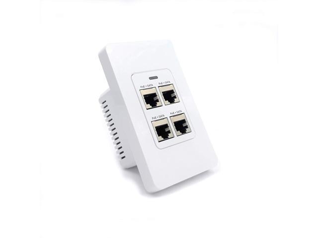 Click here for PoE Texas 4 Port Inwall Gigabit PoE Extender - Pow... prices