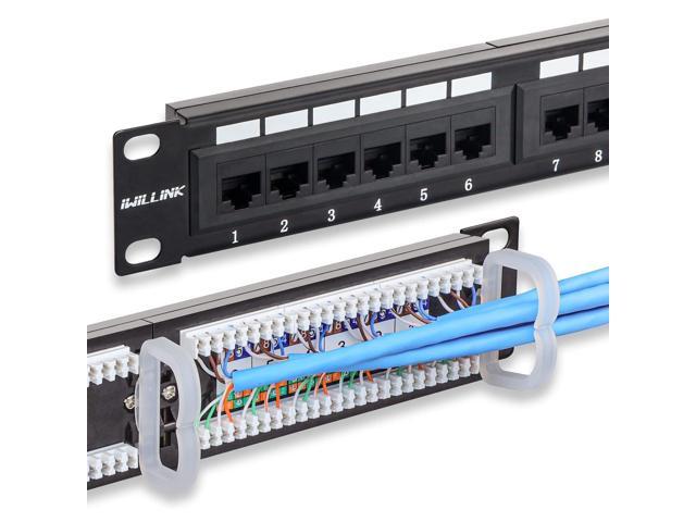 Click here for iwillink 24-Port Cat6 Patch Panel  10Gbps RJ45 Key... prices