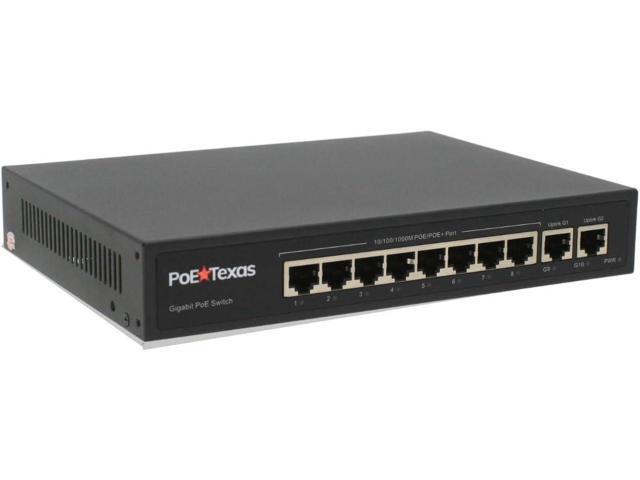 Click here for PoE Texas 8 Port PoE Switch - 802.3af/at Power Ove... prices
