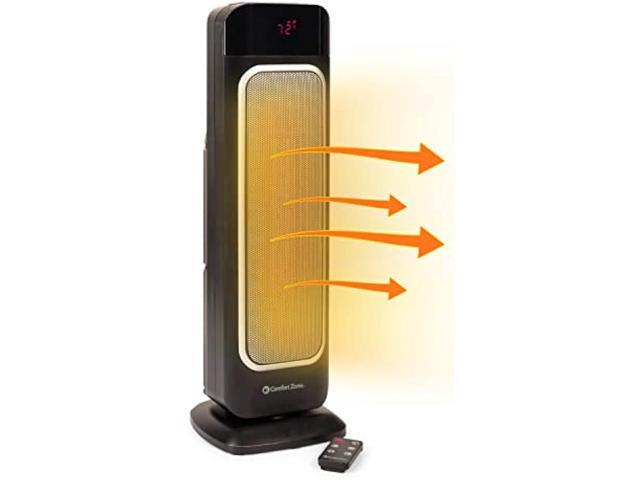Click here for Comfort Zone Electric 24 Oscillating Digital Tower... prices