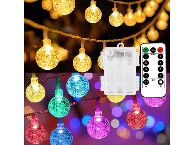 Click here for Mocalido 40ft Globe String Lights Battery Operated... prices
