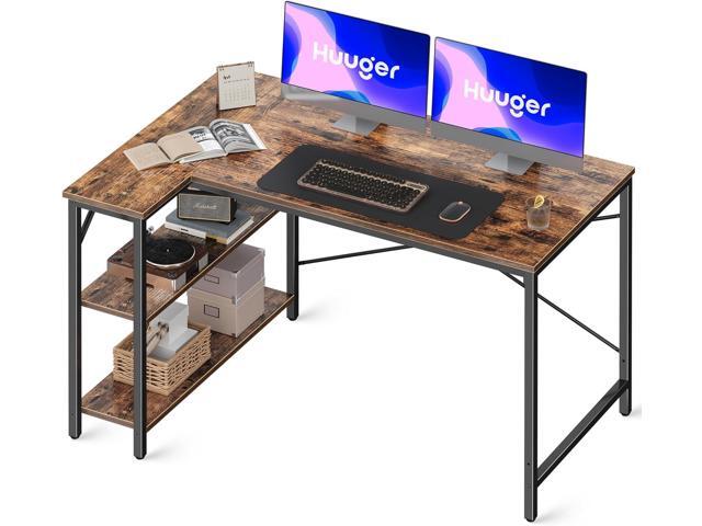 Click here for Huuger L Shaped Computer Desk with Reversible Stor... prices