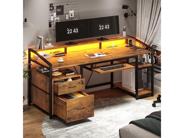 Click here for 63 Computer Desk  Office Desk with Lock Drawers fo... prices