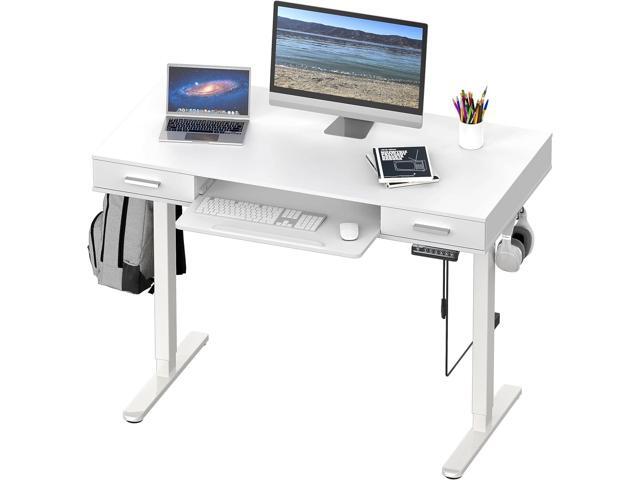 Click here for SHW 48-Inch Electric Height Adjustable Desk with K... prices